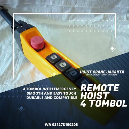 Jual Remote Hoist 4 tombol with Emergency - Jakarta Pusat - Hoist Crane ...