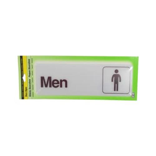 Jual Stiker Toilet Men Sticker Ruang ganti baju kolam renang Men 7.6x22 ...
