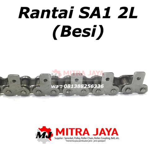 Jual RANTAI RS 40 SA1 BESI ROLLER CHAIN SINGLE KUPING BERDIRI - Jakarta ...