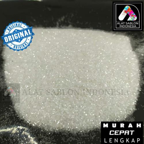 Jual SUGAR PUTIH GLITTER BUBUK GLITER POWDER 50GR ALAT SABLON - Jakarta ...