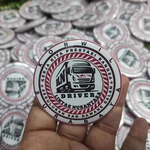 Jual pin peniti 58 / cetak pin satuan / pin murah / pin custom / pin ...