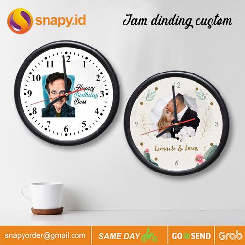 Promo JAM DINDING CUSTOM - Jakarta Selatan - Snapy | Tokopedia