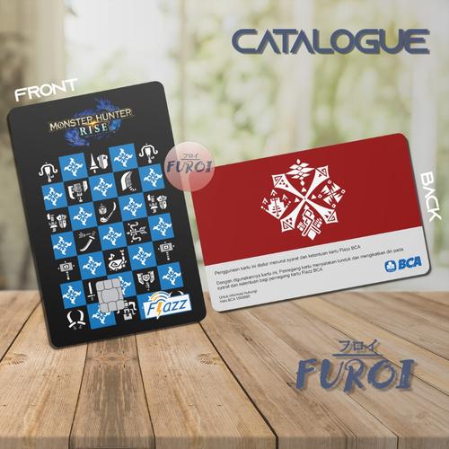 Jual Custom Flazz BCA | Custom Emoney Mandiri | Monster Hunter Rise ...