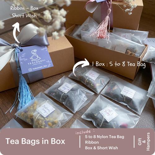 Jual Tea Bag in Box - Premium Tea Blend Tealosofi - Nylon Teh Souvenir ...