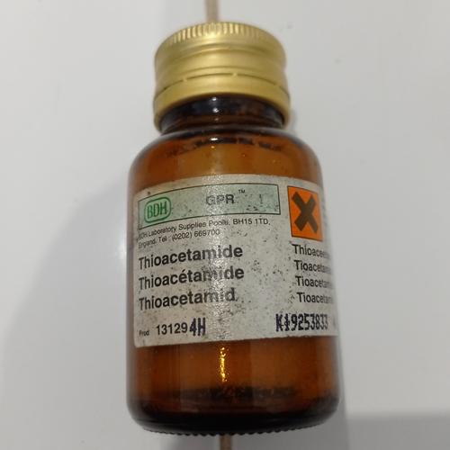 Jual Thioacetamide 25g BDH Laboratory - Kota Depok - Mbangunlab | Tokopedia