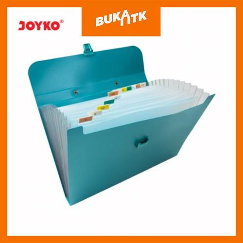 Jual Joyko Expanding File Folio F4 13 Pockets / Map Harmonika EF-2638 ...