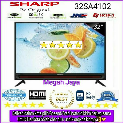 Promo SHARP LED TV 32 inch 32SA4102i USB MOVIE Garansi 5 th - TAMBAH BUBBLE Cicil 0% 3x ...