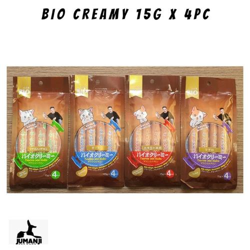 Jual Bio Creamy Treats 15gr x 4pc - Makanan Cemilan Snack Kucing Baim ...