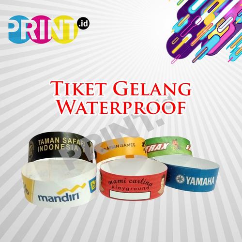 Jual GELANG TIKET EVENT WATERPROOF/BAHAN LMO - Kota Pematang Siantar ...