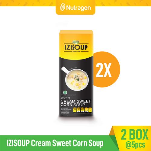 Jual IZISOUP Instant Cream Sweet Corn Soup (2 box) - Jakarta Pusat ...