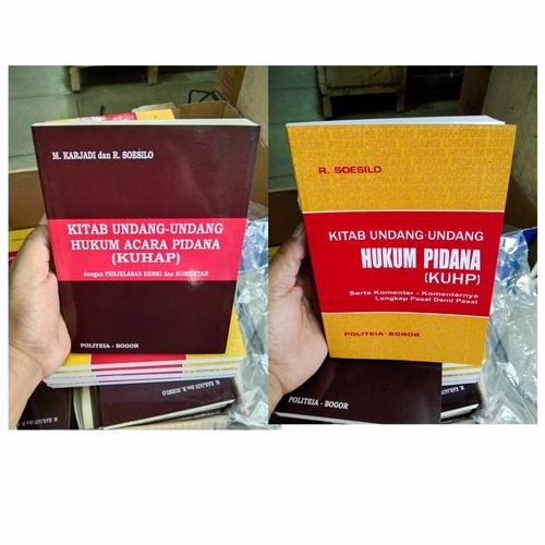 Jual KUHAP dan KUHP R Soesilo - KUHP - Jakarta Utara - ANDREBUKU23 ...