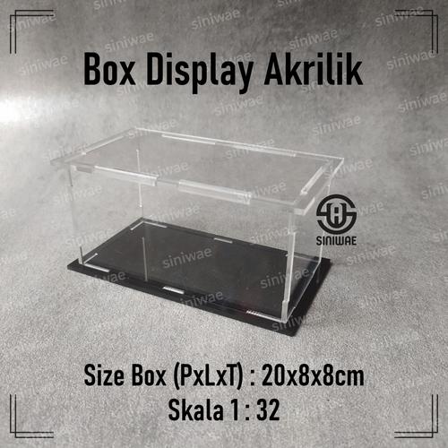 Jual Box Display Acrylic Kotak Akrilik 20x8x8 cm Action Figure ...