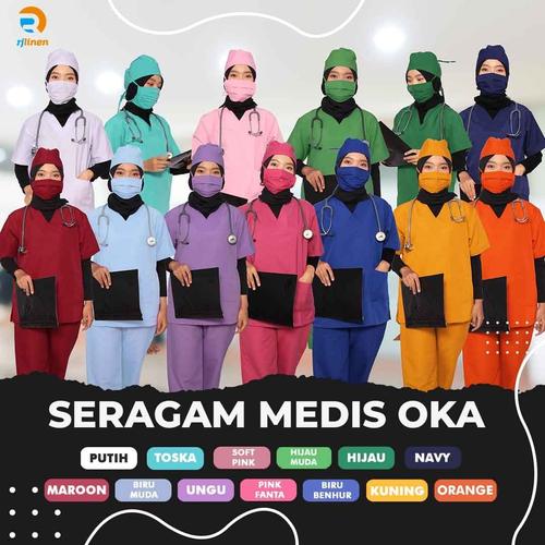 Jual SERAGAM OPERASI / BAJU OPERASI / SERAGAM SETELAN OK - Biru Benhur ...