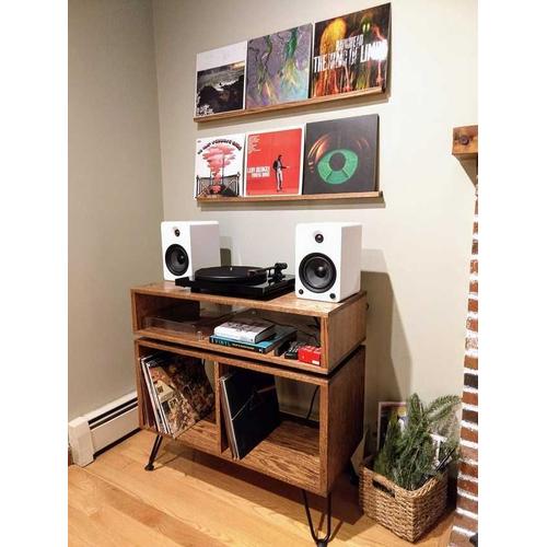 Jual Meja Vynil LP Piringan Hitam Kayu Jati Solid Melamine Free Ongkir ...