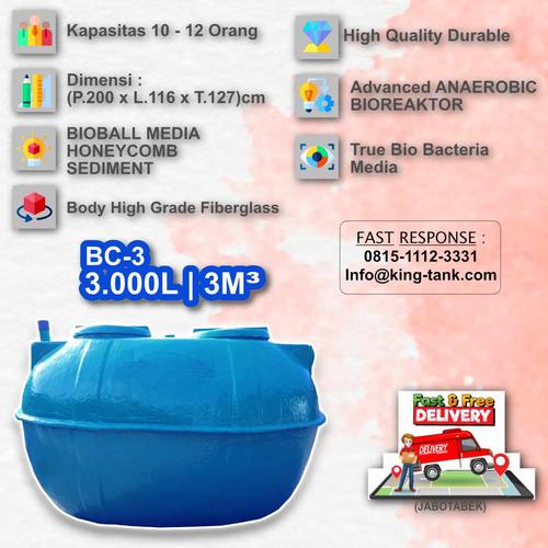 Jual Bio Septic - Septictank BIOFILTER - 3000 L / 3M3 (BIOTECH-BIOTANK ...