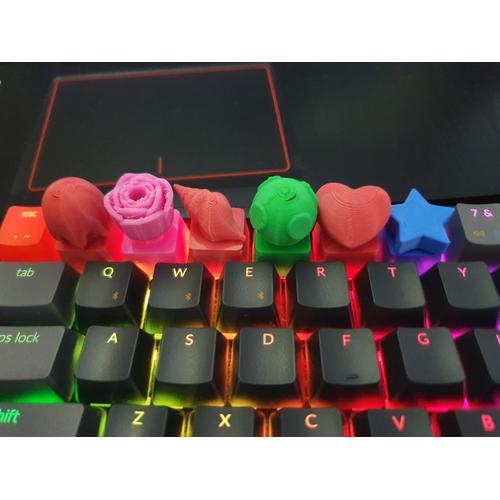 Jual Custom keycaps mechanical keyboard - Pink, Rose - Kab. Tangerang ...