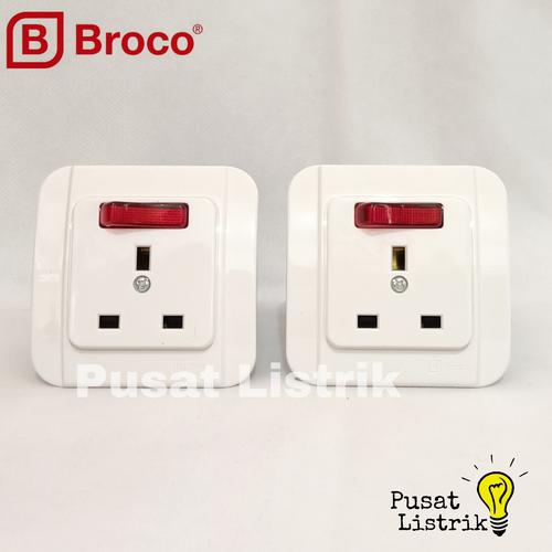 Jual IB Stop Kontak AC Broco Galleo G155 Socket Outlet With Switch Inbow - Jakarta Barat - Pusat ...