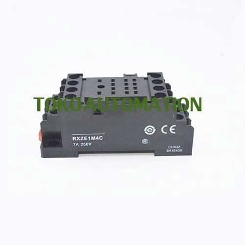 Jual RXZE1M4C RXM4 14 PIN Socket Relay RXZE 1M4C PN09 - Jakarta Utara - tokoautomation | Tokopedia
