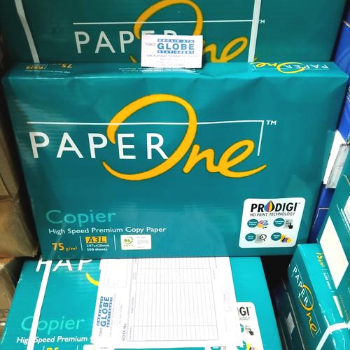 Jual HVS Paper One A3 75 g/GSM (Kertas HVS A3L) per rim / ream - Kota ...