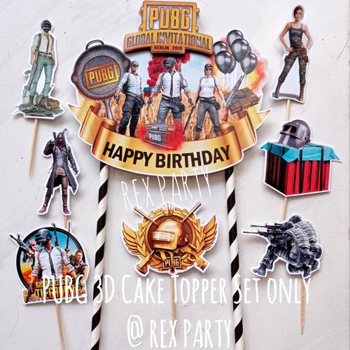 Jual PUBG Cake Topper/Topper Kue PUBG/Cake Topper PUBG - Jakarta Utara ...