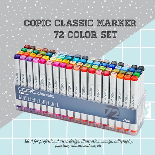 Jual Copic Marker 72 Set A B C Classic Spidol Gambar Arsitektur ...