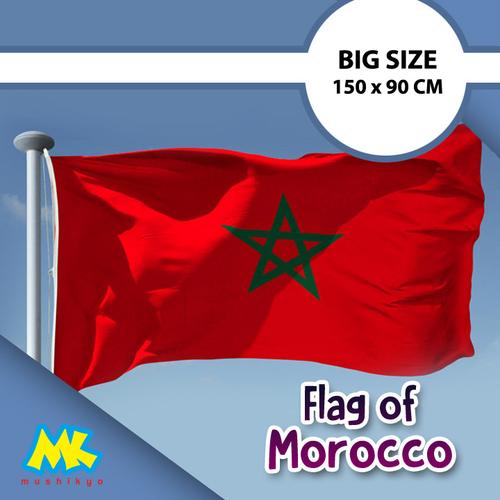 Jual Bendera Maroko / Morocco Flag ukuran besar - Kota Bekasi ...