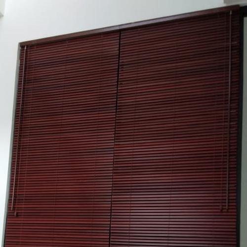 Jual krey kayu/wood blind/horizontal blind,kre kayu jendela - Kota ...