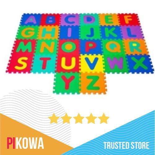 Jual Karpet Puzzle Angka Huruf Anak 36PCS// Foam Alfabet Edukasi - Kota ...