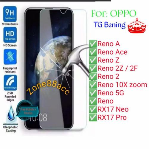 Jual Oppo Reno A Ace 2 Z 2f 2Z 10X RX17 Neo Pro Antigores Bening TG ...
