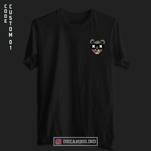 Jual Kaos Custom Sablon Satuan Full Warna DTF (Digital Transfer Film ...