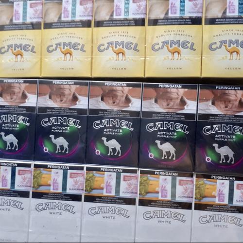 Jual ROKOK CAMEL YELLOW WHITE PURPLE 20 BATANG 1 SLOP - Putih - Kota ...
