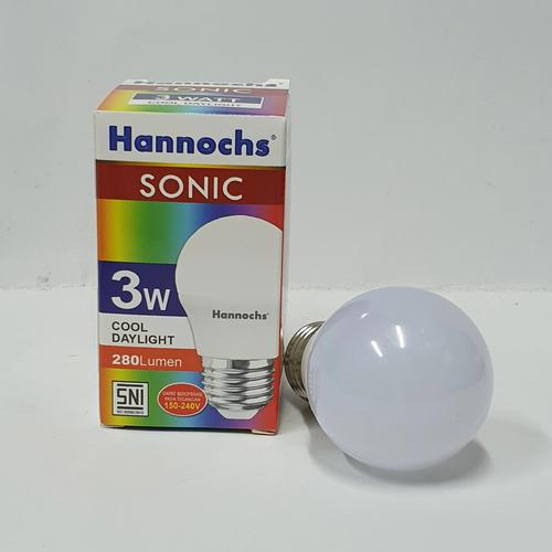 Jual LAMPU LED HANNOCHS HANNOCH SONIC 3W 3WATT 3 W 3 WATT - Jakarta ...