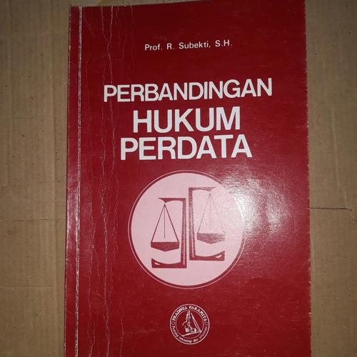 Jual Buku Perbandingan hukum Perdata Prof R Subekti - Kota Bandung ...