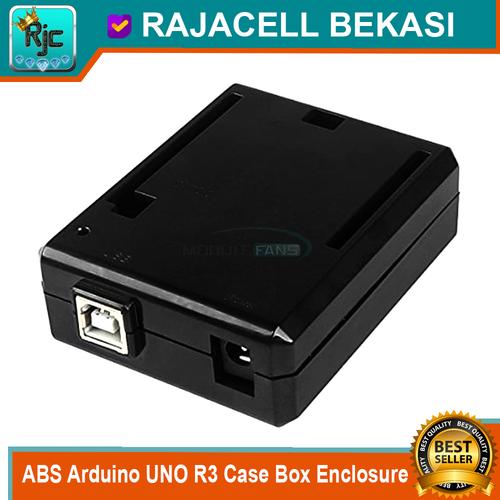 Jual ABS Arduino UNO R3 Case Box Enclosure Black Glossy Import Quality ...