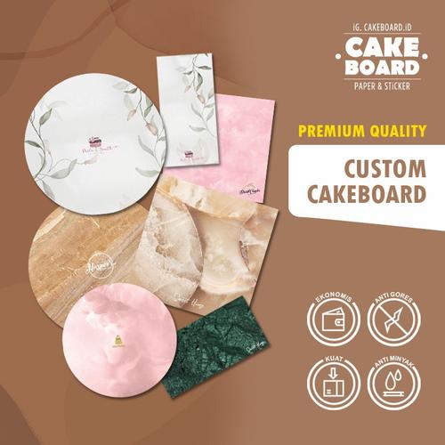 Jual CUSTOM CAKEBOARD ALAS KUE TATAKAN KUE 0 - square, 27 - Jakarta ...