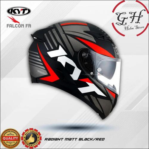 Jual Helm kyt falcon fr radiant red / kyt falcon fr - L - Kota Bogor ...