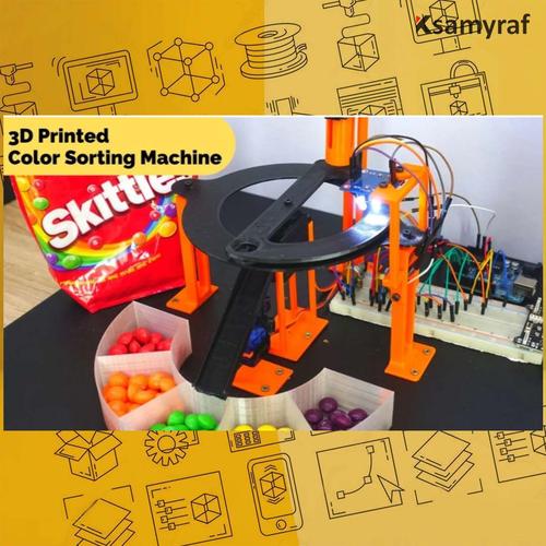 Jual Color Sorting Machine projek arduino Untuk belajar ataupun tugas ...