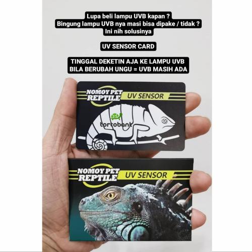 Jual UV SENSOR CARD - UVB METER KARTU CEK UVB - ALAT CEK LAMPU UVB ...