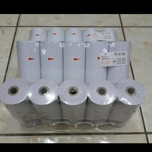 Jual kertas telstruk 75x65 2ply harga per 100 rol - Jakarta Utara - Hs ...