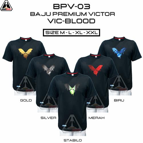 Promo BPV-VIC BLOOD BAJU BADMINTON PREMIUM VICTOR BAJU BADMINTON SABLON ...