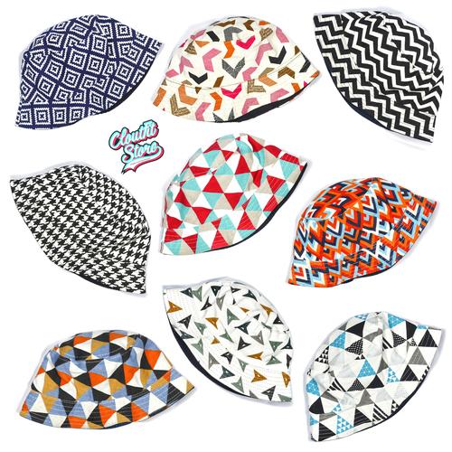 Jual Topi Bucket Hat Etnik Ethnic Motif Tribal Pohon Salur Catur ...