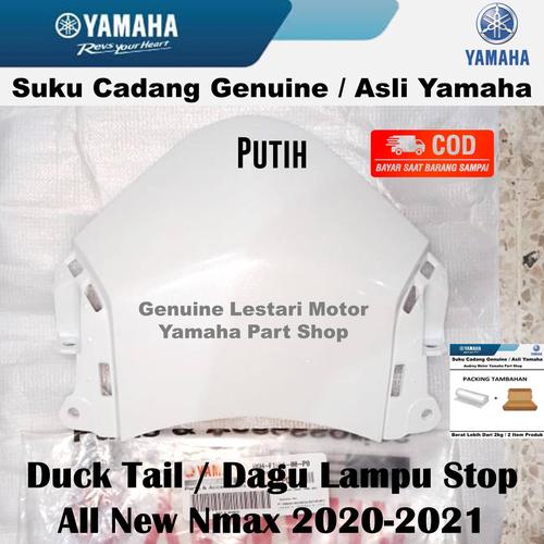 Jual Duck Tail Dagu Sambungan Body Nmax N Max 2020 Putih Asli YGP ...