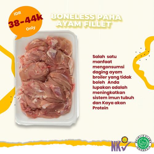 Jual FILLET PAHA AYAM BROILER / BONLESS PAHA AYAM | Uk 1Kg (Fresh ...