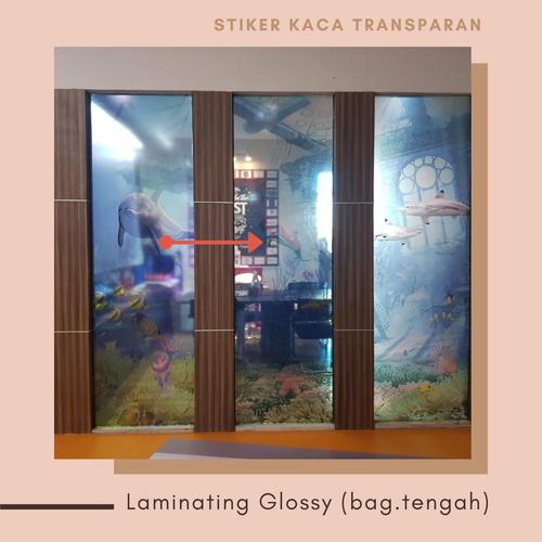 Jual Sticker Transparan / Clear Sticker Politape German - Lam. Doff ...