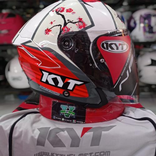 Jual KYT HELM NFJ MOTIF XAVI SAKURA REPLIKA NEW MOTIF - NFJ SAKURA, M ...