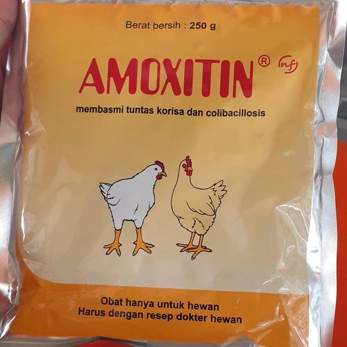 Jual Amoxitin 250gr Obat Corisa dan Koli pada Unggas - Kab. Blitar ...