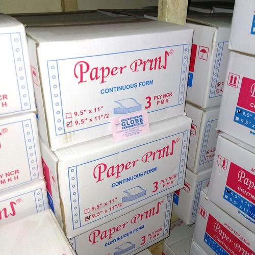 Jual Continuous Form 3 ply 9.5" x 11"/2 Paper Pryns (CF K3 PRS 9.5x11 ...