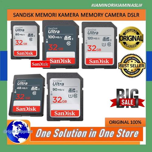 Jual MEMORI KAMERA MEMORY CAMERA DSLR SDHC 32 GIGA BYTE 32GB SDCARD SD ...