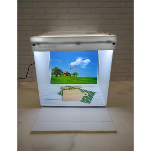 Promo Box studio foto ukuran 32x32cm - paket dengan alas foto motif ...