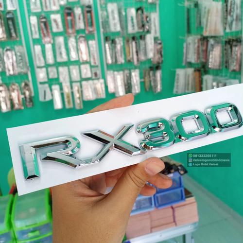 Jual Emblem logo RX300 dari LEXUS ukuran original RX300 backdoor - Kab ...